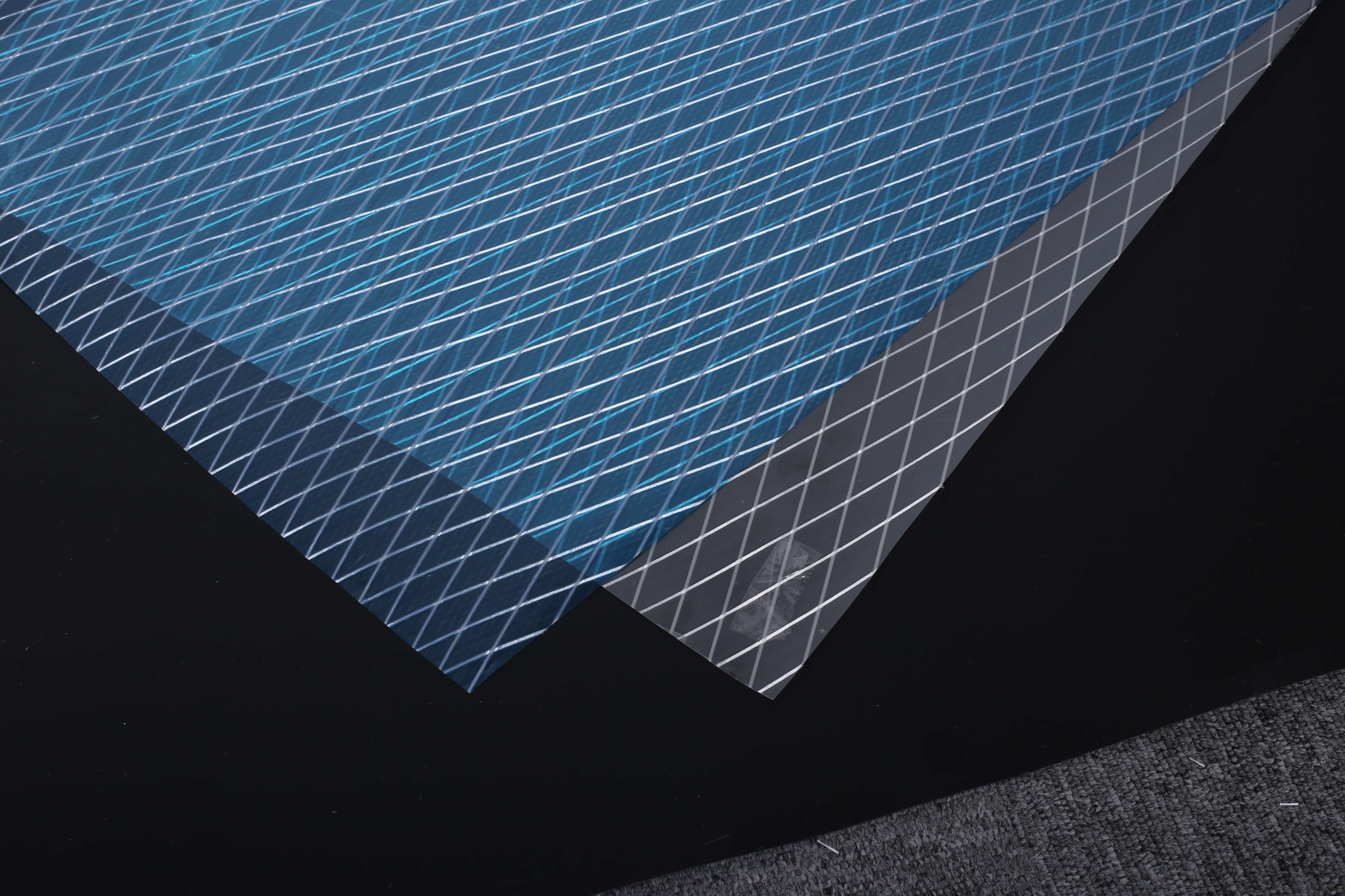 tri-directional Fiberglass mesh Laid Scrims for aluminum foil ...